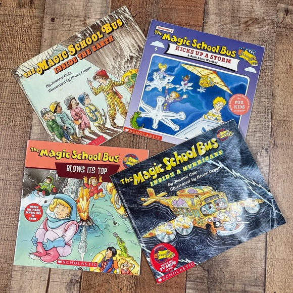 Other | Magic School Bus Picture Book Bundle Earth Geology Volcano ...